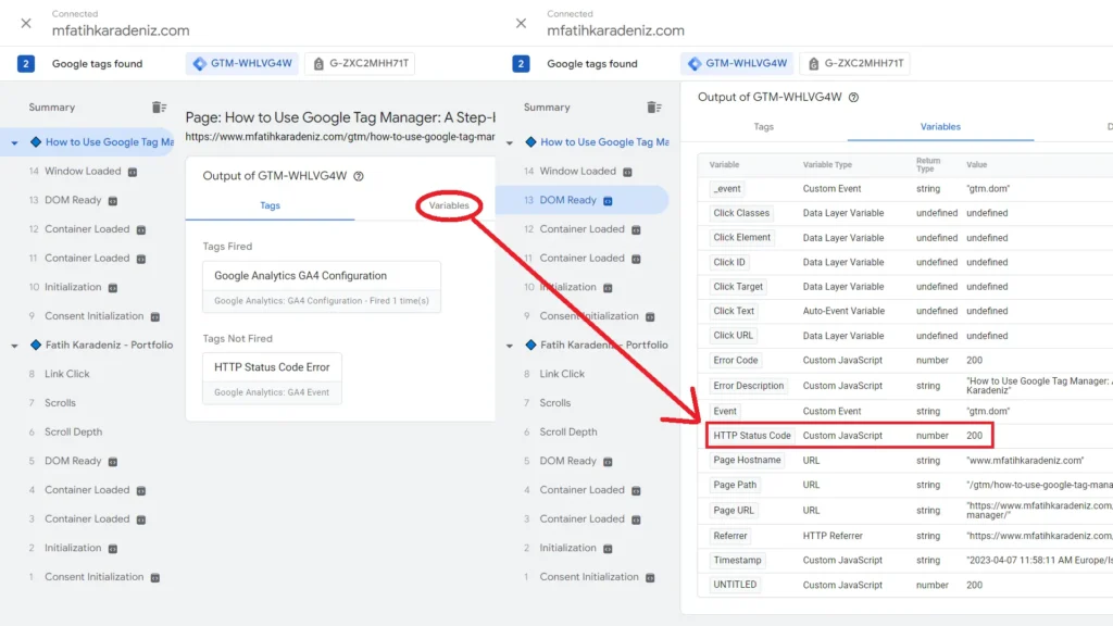How to Track HTTP Error Codes Using Google Tag Manager?
