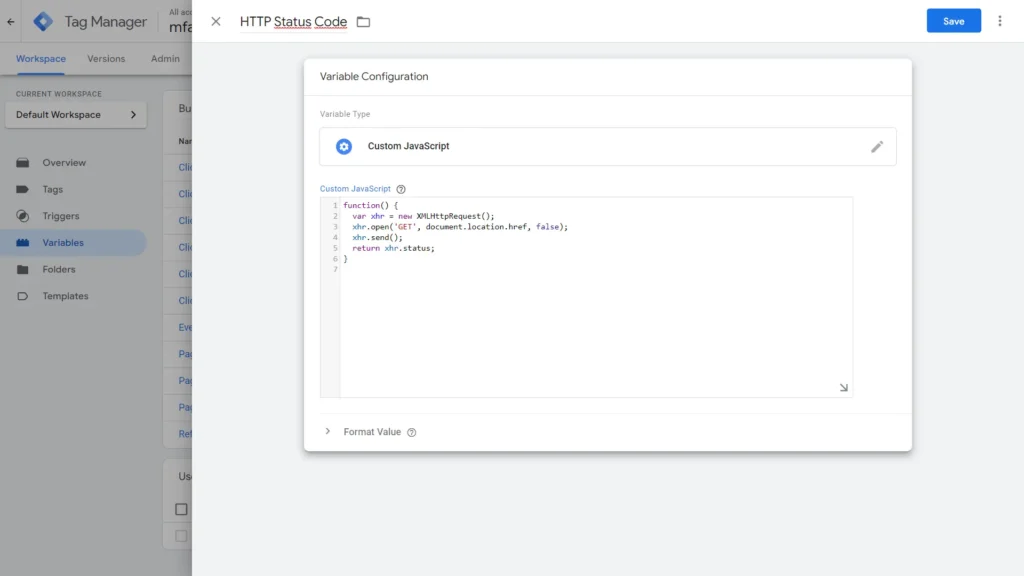 How to Track HTTP Error Codes Using Google Tag Manager?